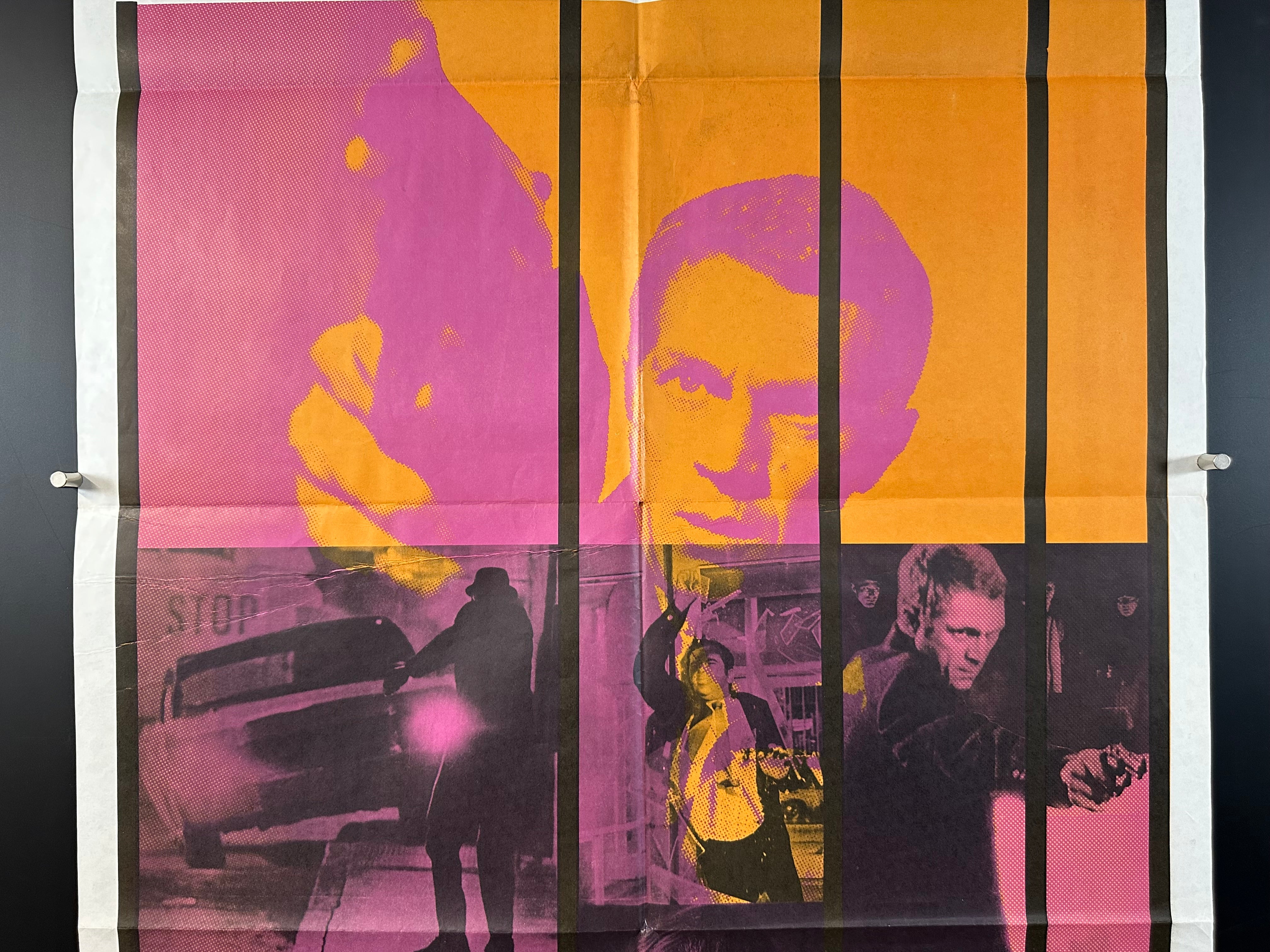 BULLITT (1968) MOVIE POSTER, AUSTRALIAN ONE SHEET, STEVE MCQUEEN ...